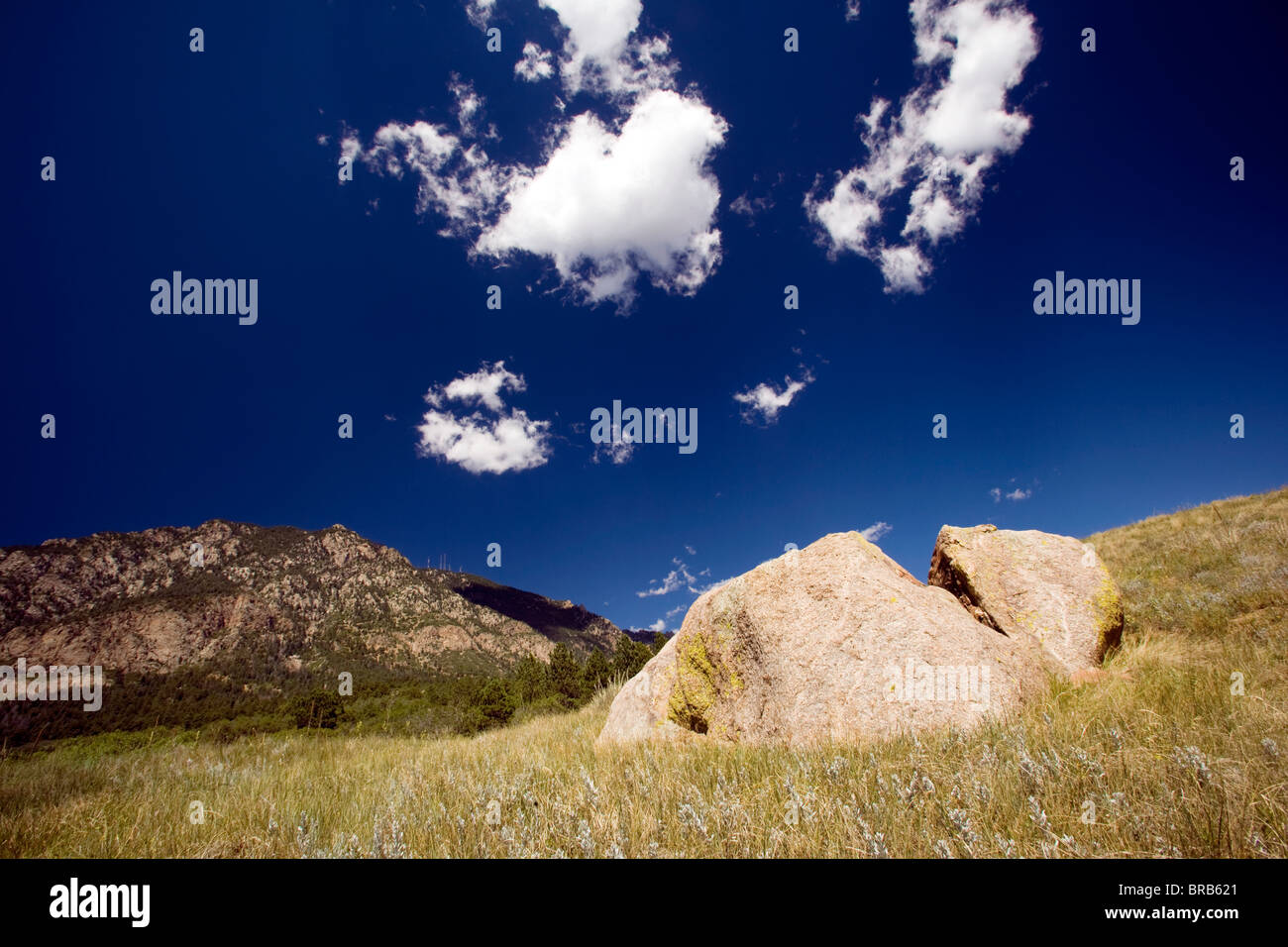 Cheyenne Mountain State Park Landscape - Colorado Springs, Colorado USA ...
