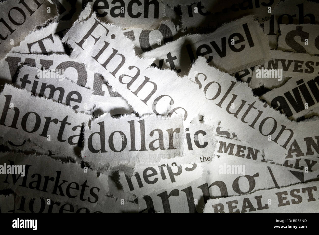 Newspaper Headlines close up for background Stock Photo - Alamy