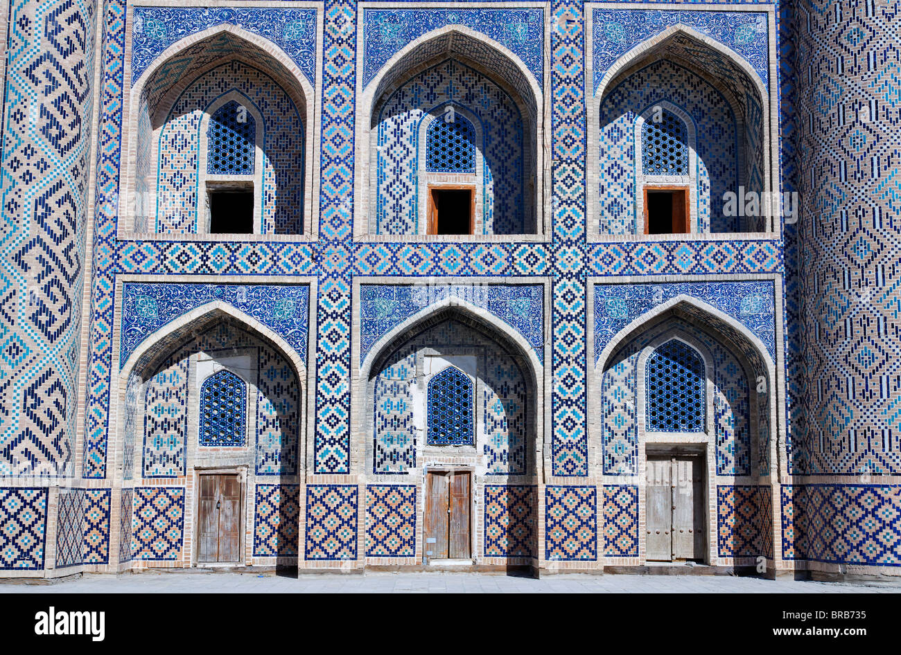 The Abdullah Khan Medressa, Bukhara, Uzbekistan Stock Photo - Alamy