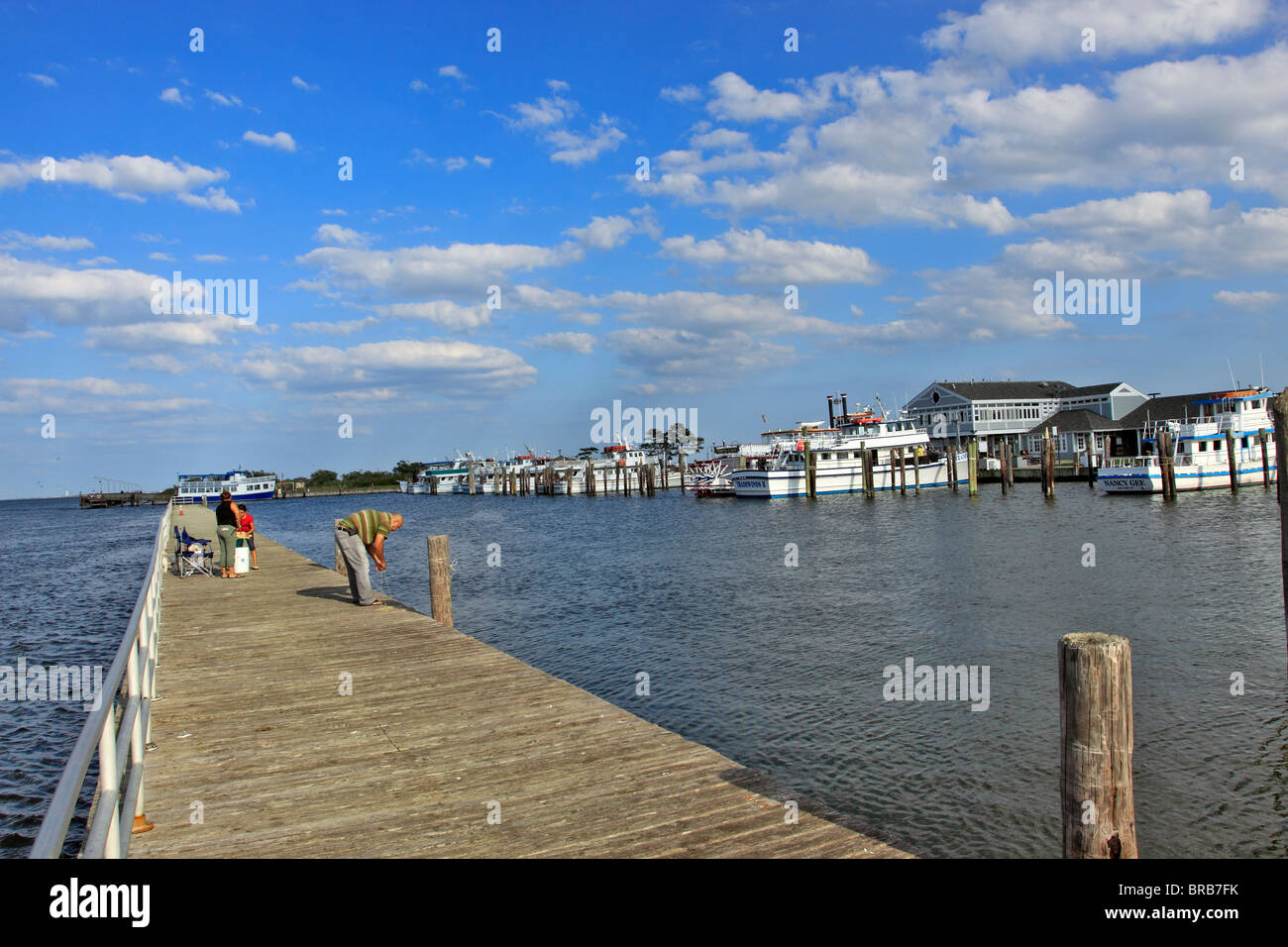 Captree boat basin Long Island NY Stock Photo - Alamy