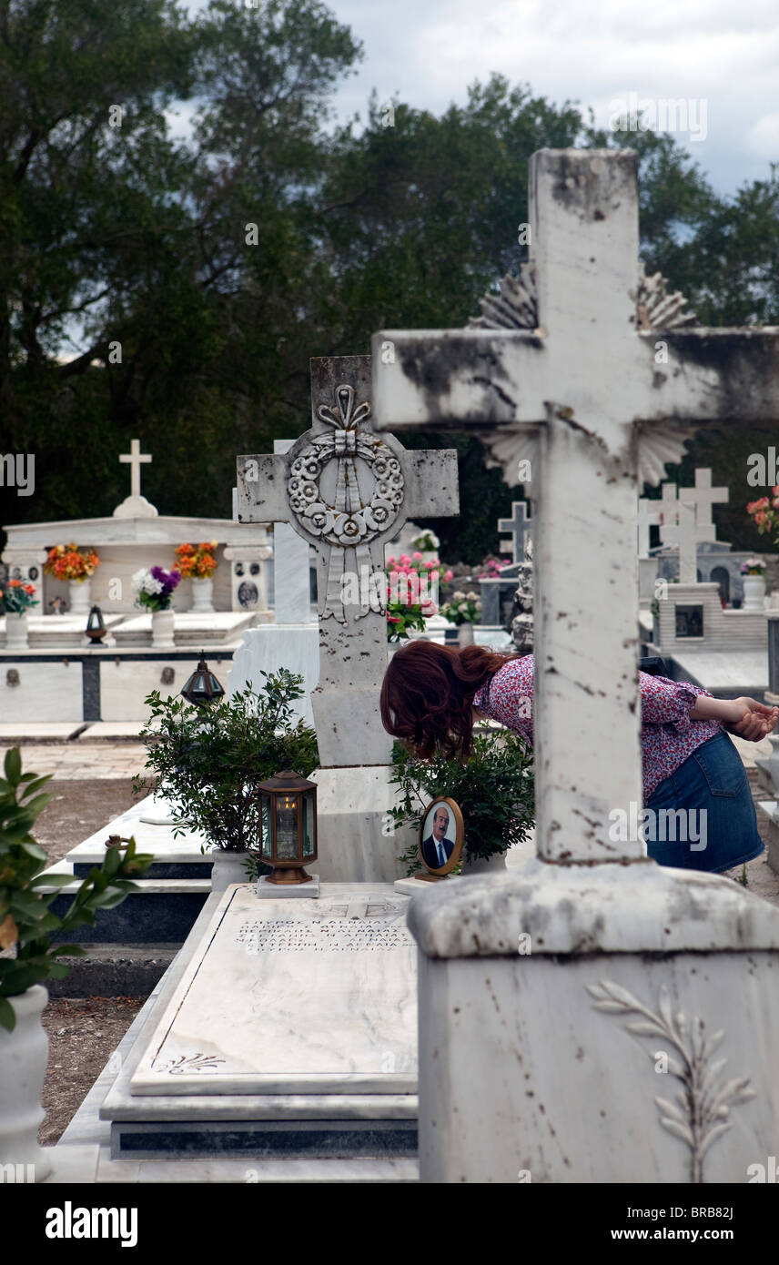 Greek orthodox grave hi-res stock photography and images - Alamy