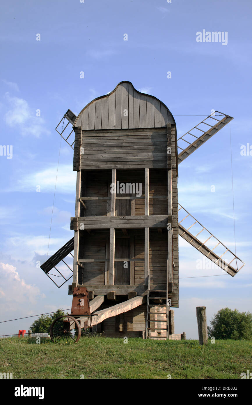 Old fashioned windmill wind turbine hi-res stock photography and images ...