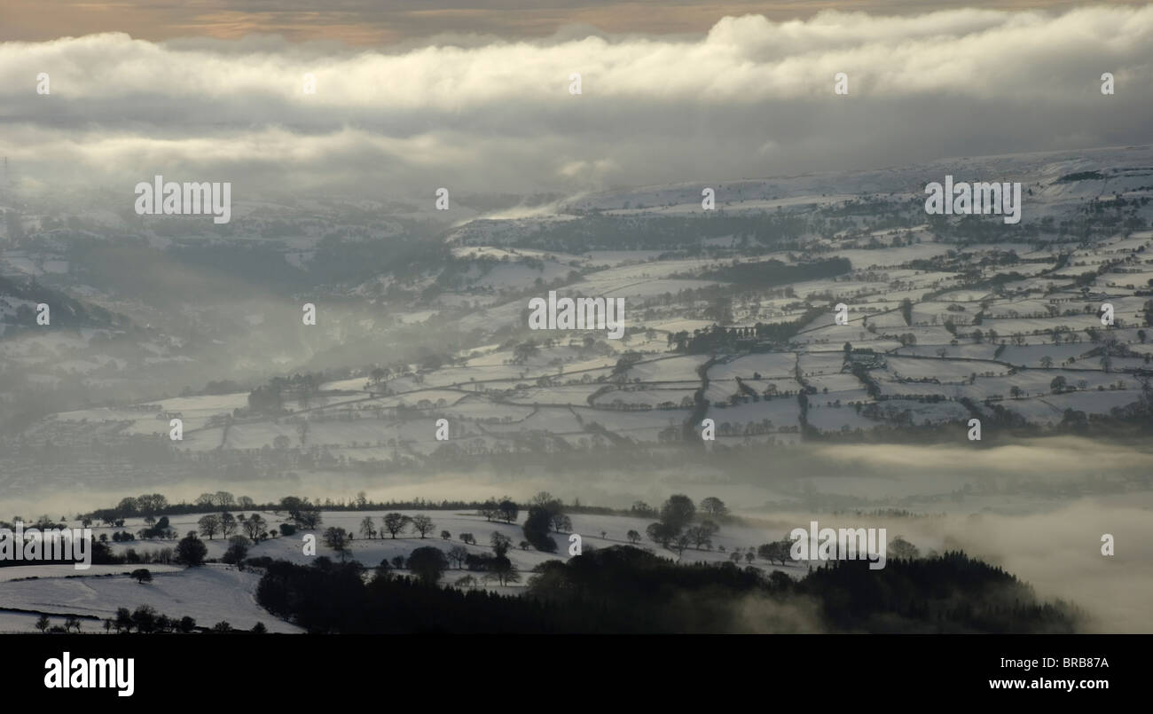 Usk valley wales hi-res stock photography and images - Alamy