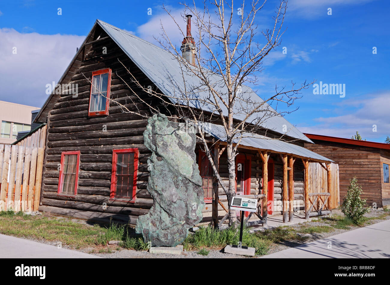 Largest natural copper nugget in Yukon history in front of MacBride ...