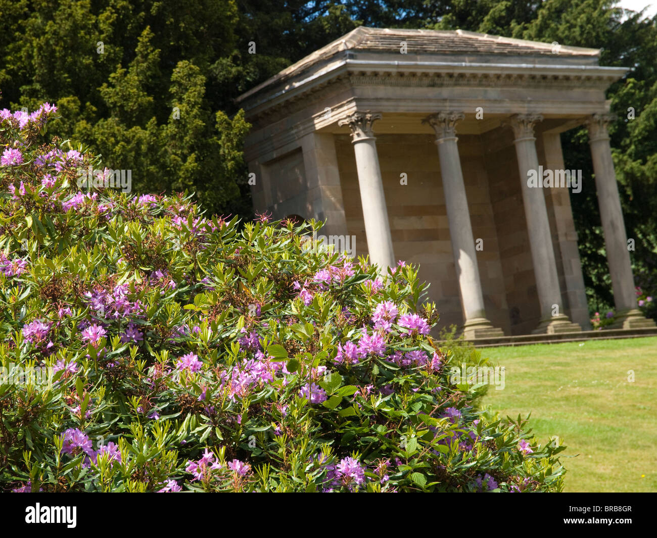 The Corinthian Temple at Wentworth Castle and Gardens, Stainborough ...