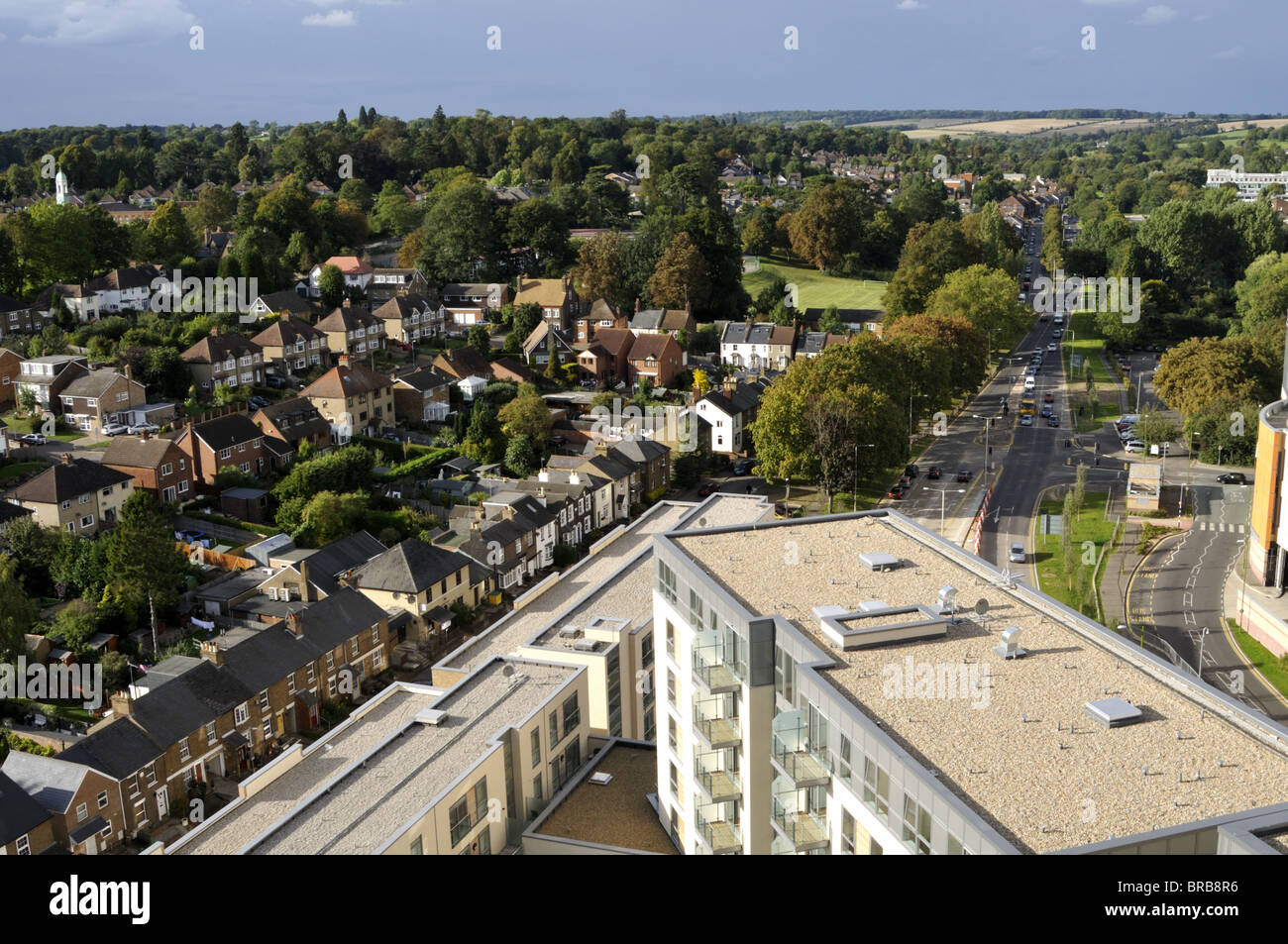 Hemel Hempstead town centre Image development by A4146 and nearby ...