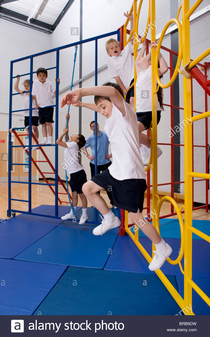 School Children Jumping Stock Photos & School Children Jumping Stock ...
