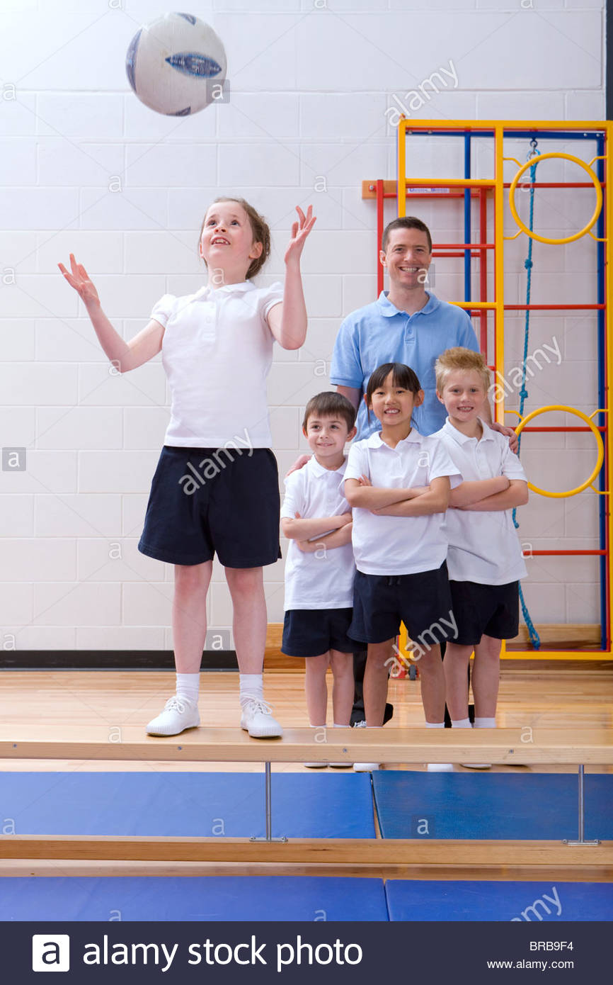 Primary School Student Girl Sports Stock Photos & Primary School ...