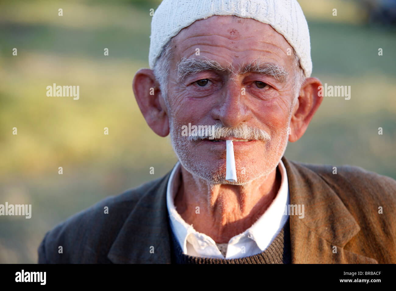 Peasant, Koshtan, Tepelene, Albania Stock Photo - Alamy