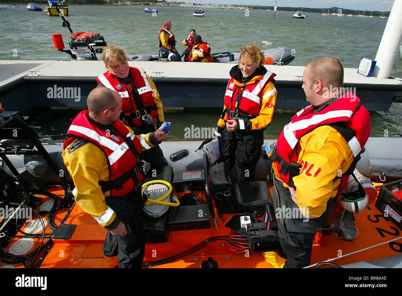 Rnli poole lifeboat hi-res stock photography and images - Alamy