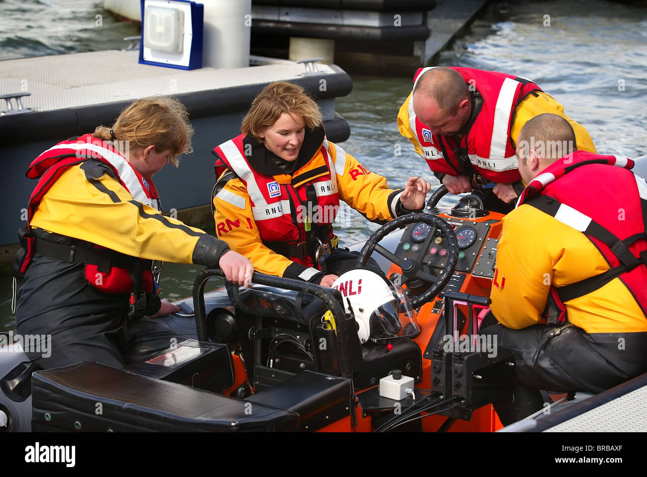 RNLI's Lifeboat College in Poole, Dorset Stock Photo - Alamy