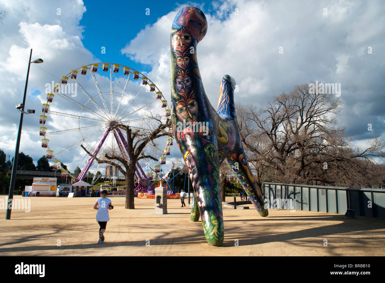 Melbourne parks hi-res stock photography and images - Alamy