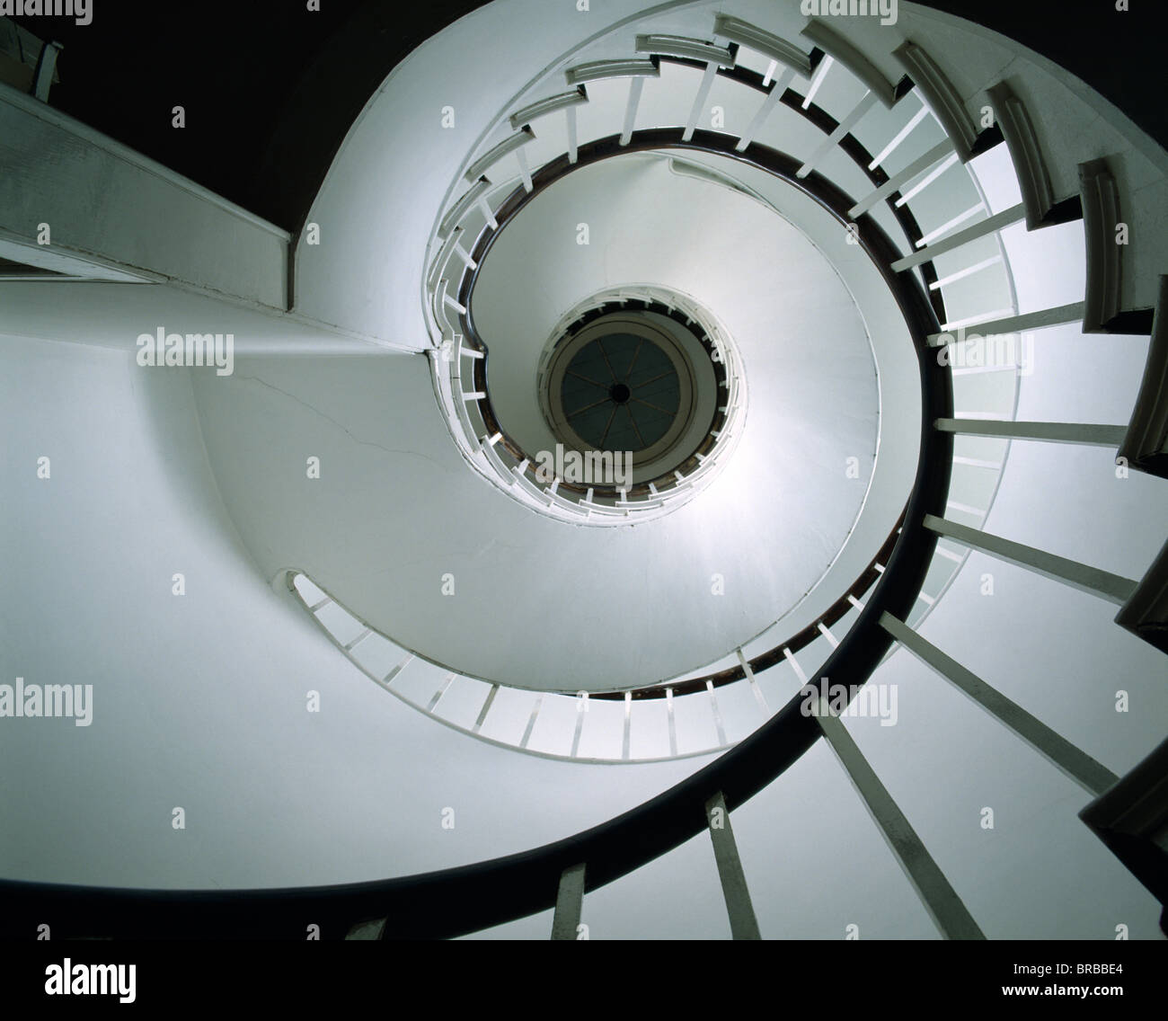England, East Sussex, Brightling, Spiral Staircase Leading Up To The ...