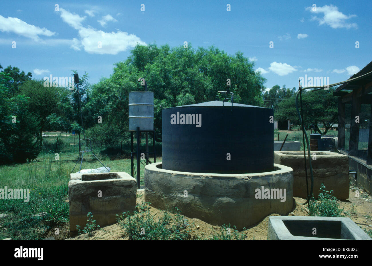 Biogas digester africa hi-res stock photography and images - Alamy