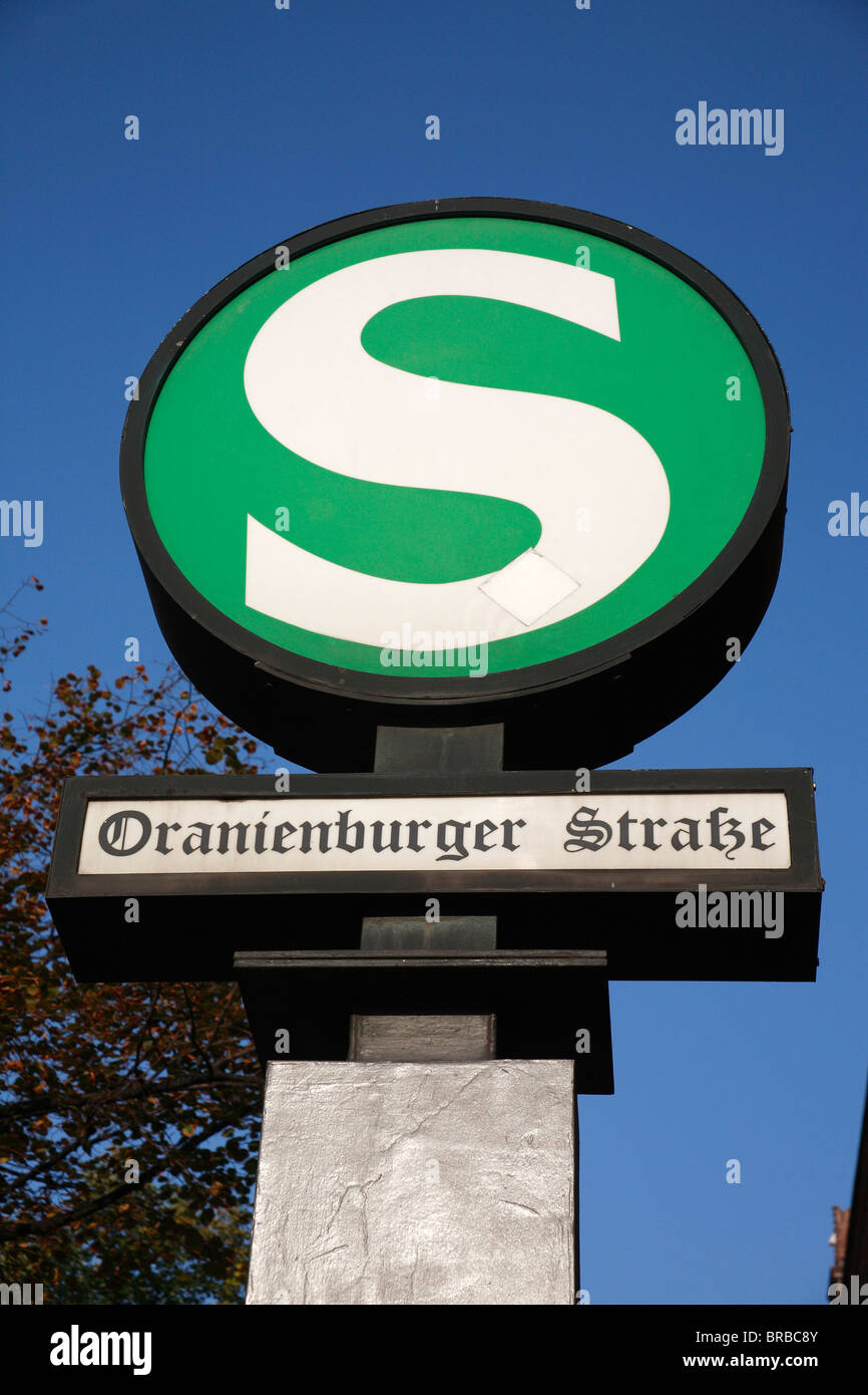 Green s bahn sign hi-res stock photography and images - Alamy