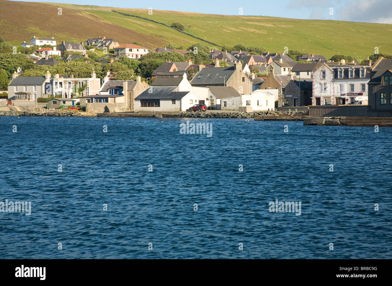 Scalloway village, Shetland Islands, Scotland Stock Photo - Alamy