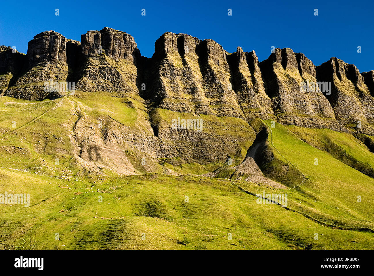 IRELAND County Sligo Ben Bulben Mountain Stock Photo - Alamy