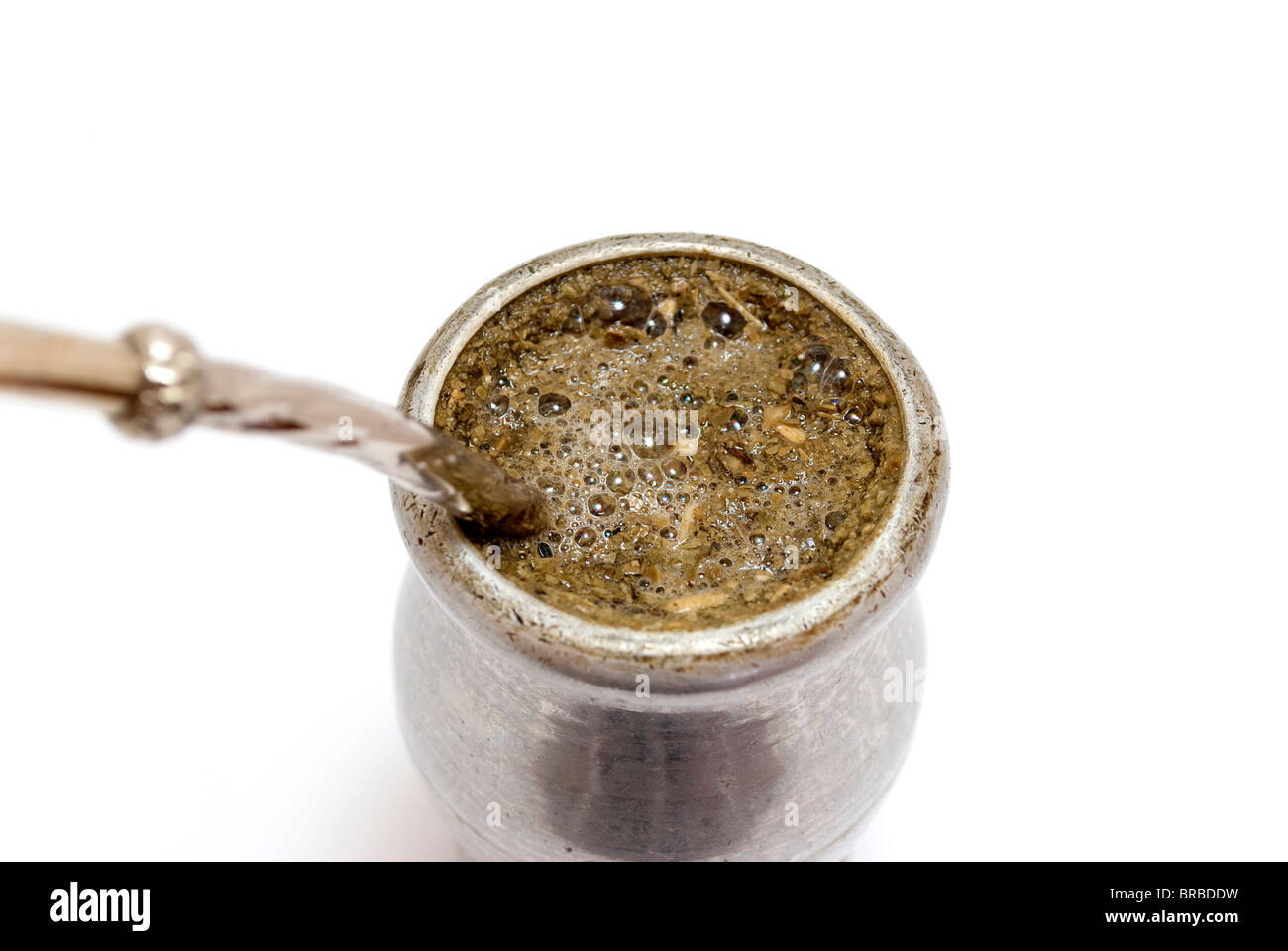 Silver mate straw hi-res stock photography and images - Alamy