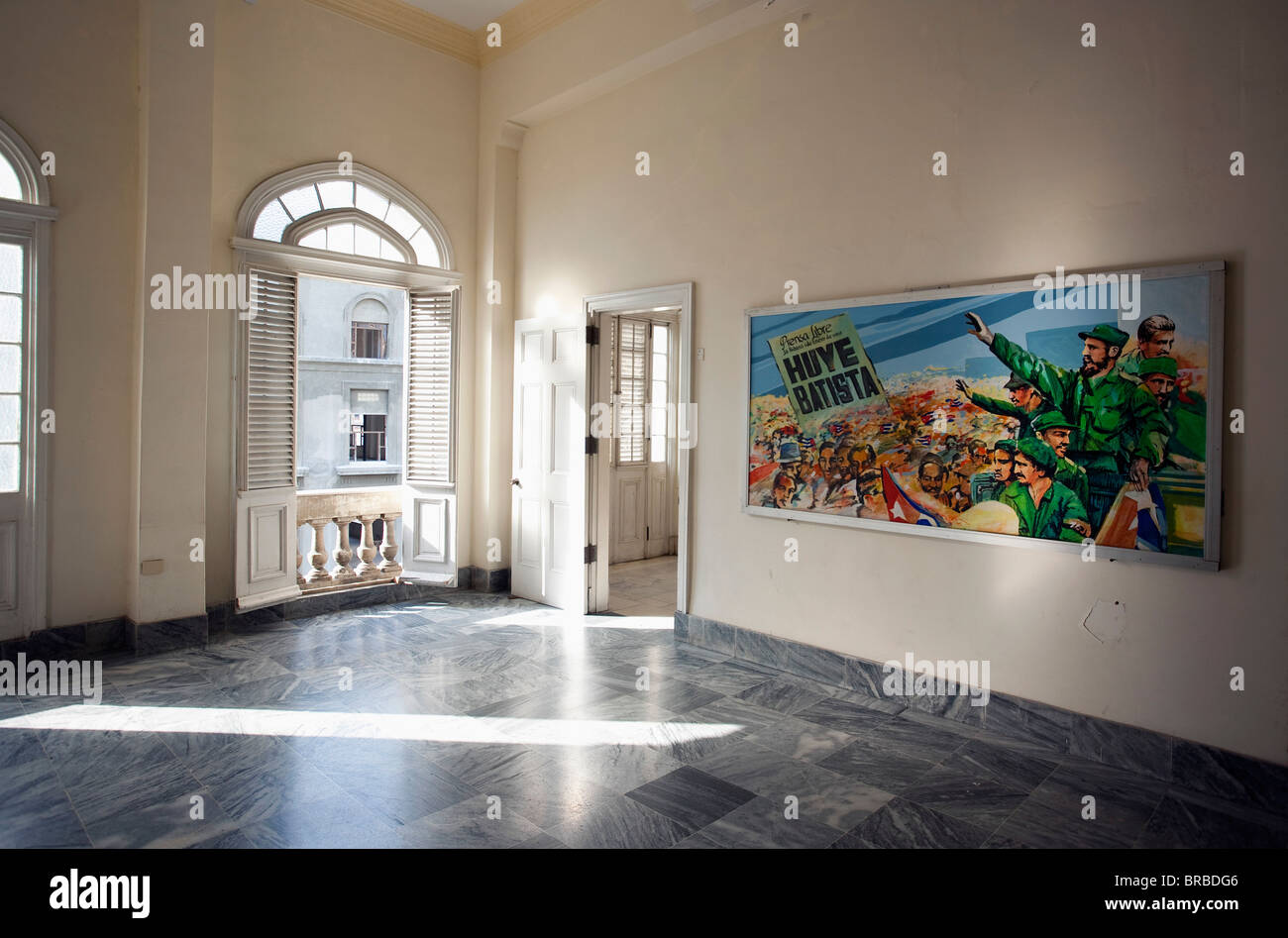 Cuba Havana Refugio 1 Exhibition Room At Museum Of The Revolution With ...