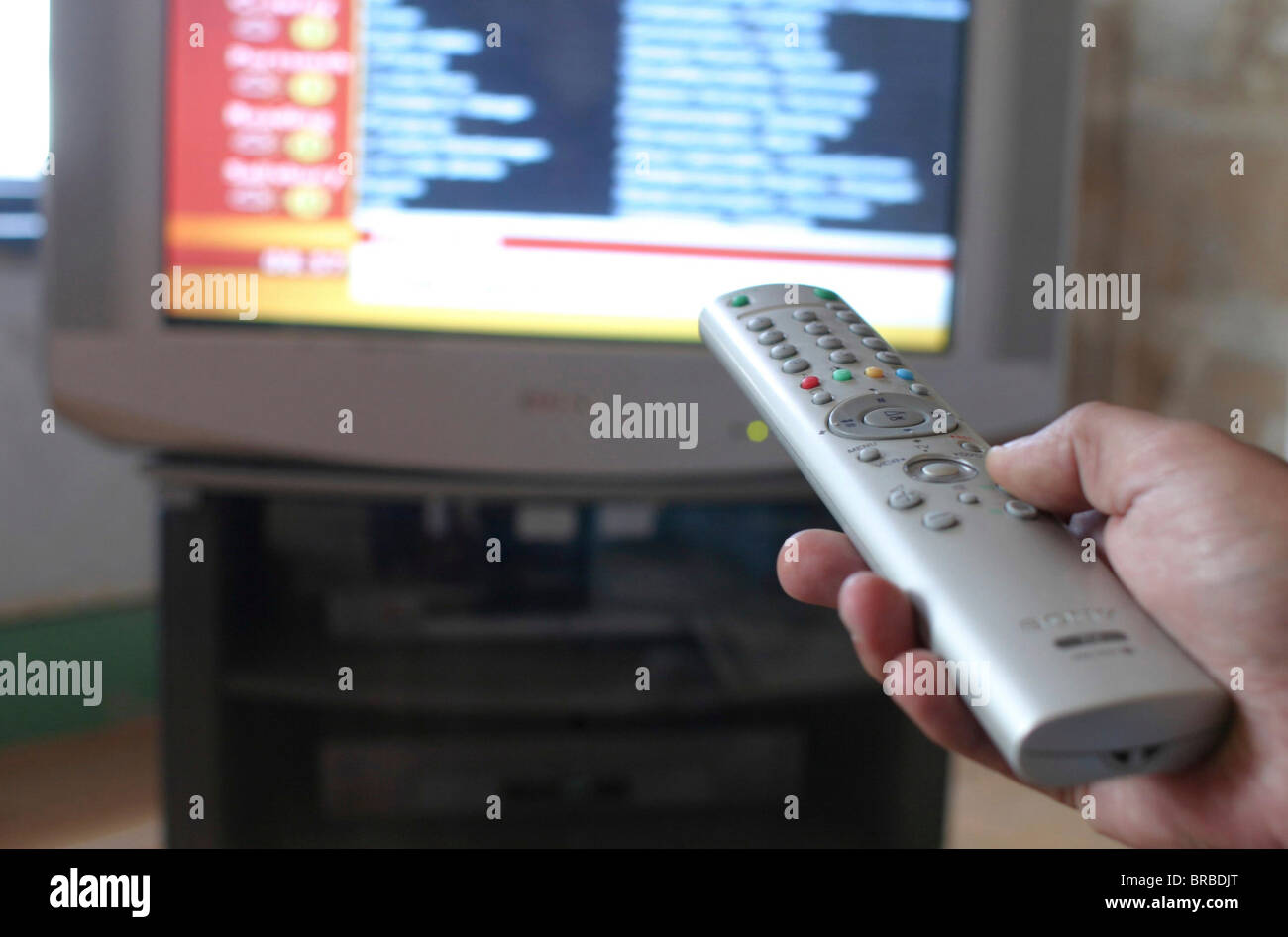Media Communications Television Stock Photo - Alamy