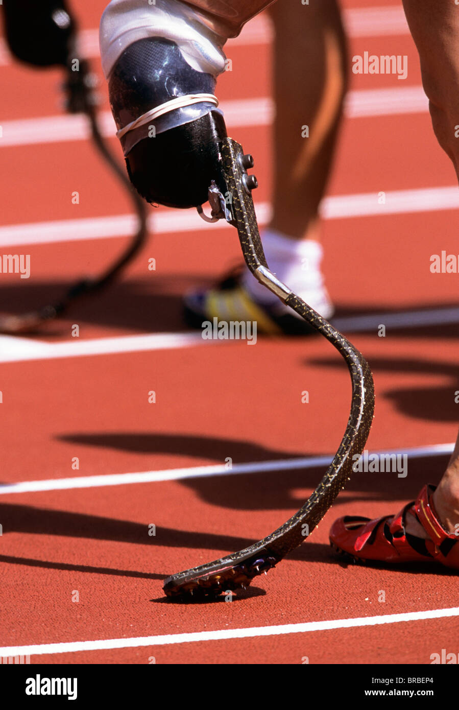 Athletes with prosthetic legs hi-res stock photography and images - Alamy