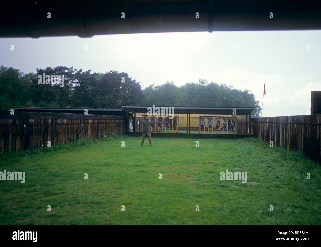 Shooting range flag hi-res stock photography and images - Alamy