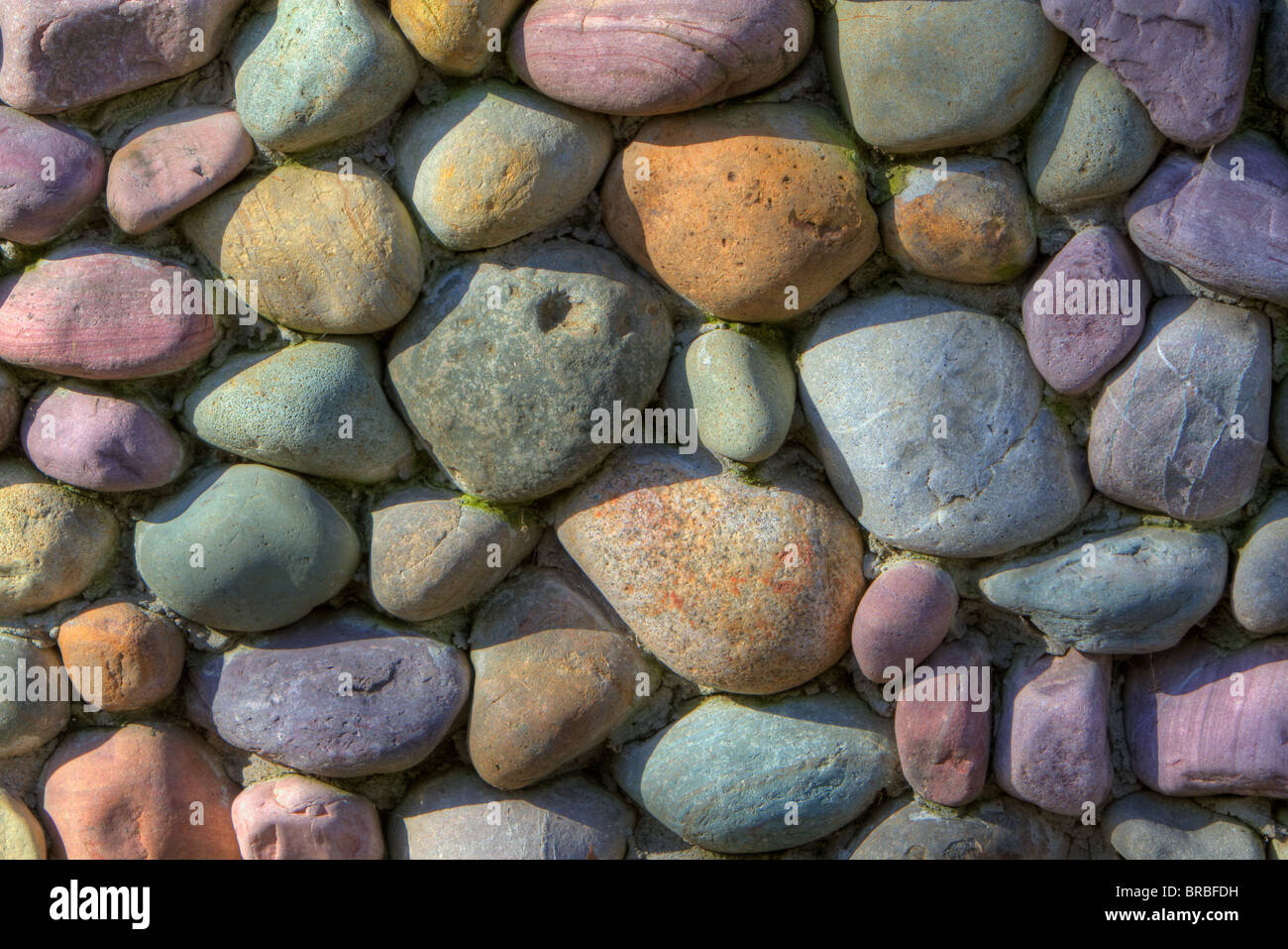 rock or stone wall of several natural color Stock Photo - Alamy