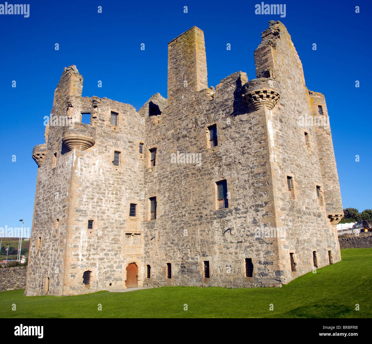 Scalloway castle, Shetland Islands, Scotland Stock Photo - Alamy