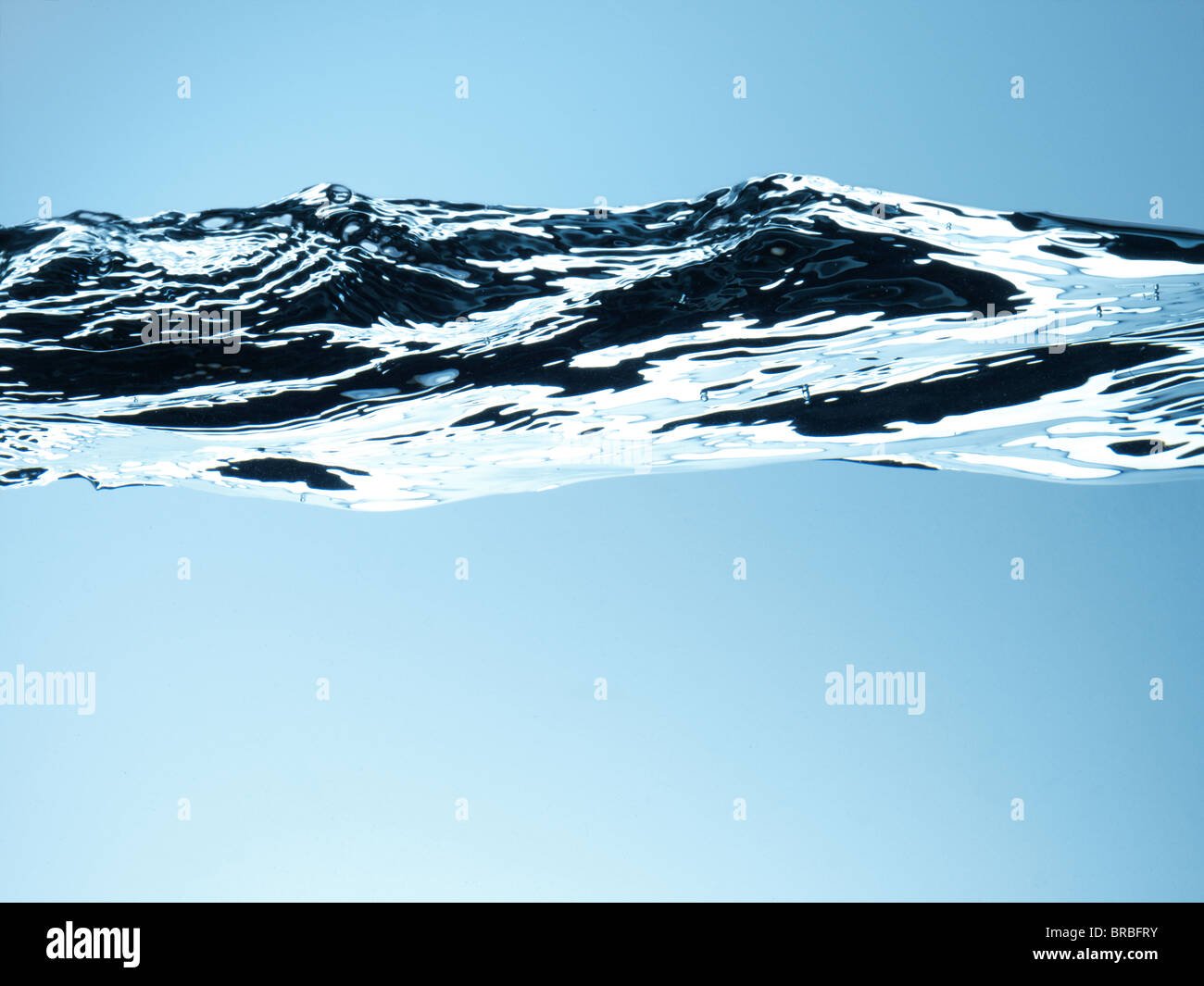 Splashing into clear water Cut Out Stock Images & Pictures - Alamy