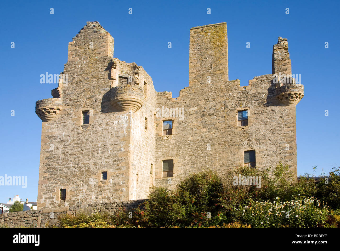 Scalloway castle, Shetland Islands, Scotland Stock Photo - Alamy