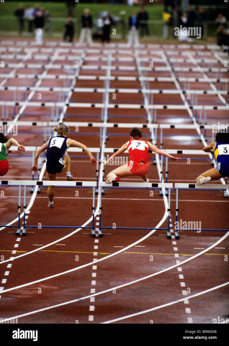 100 meter race hi-res stock photography and images - Alamy