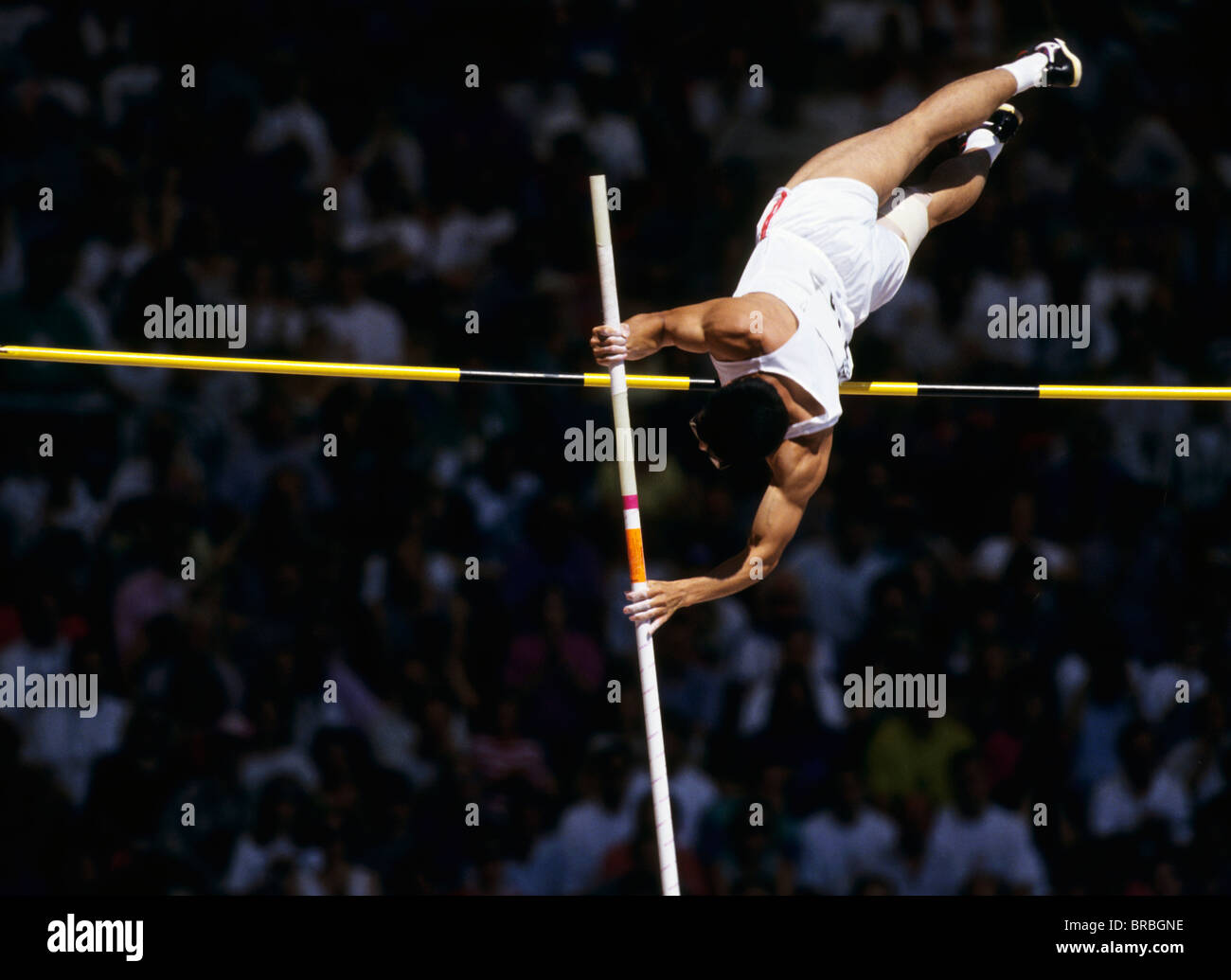 Pole vaulter bar hi-res stock photography and images - Alamy