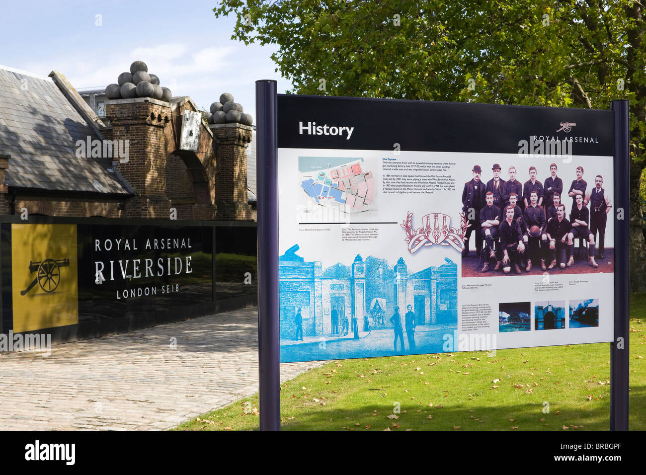 Photograph at Royal Arsenal Woolwich Stock Photo - Alamy