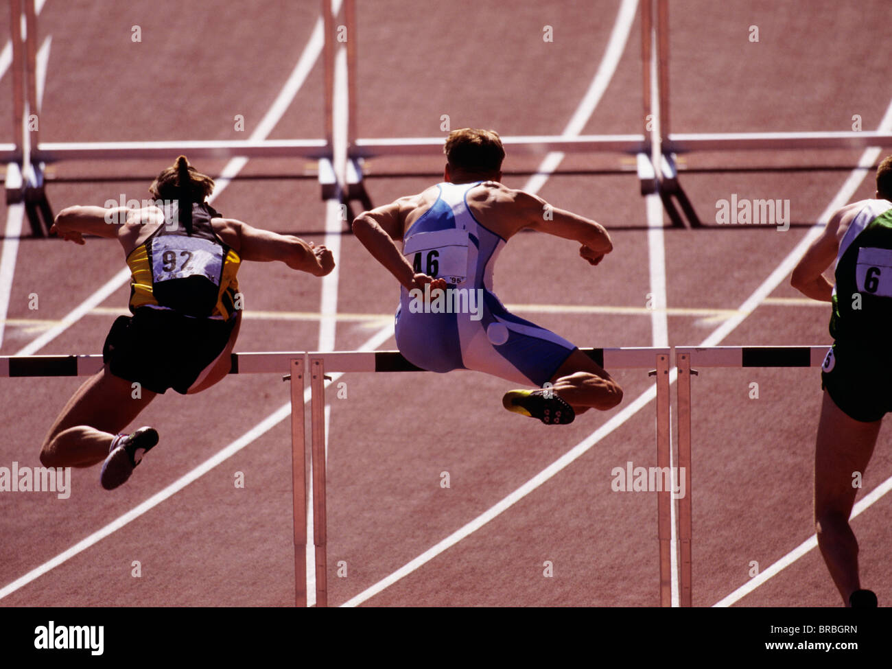 Hurdles race mens hi-res stock photography and images - Alamy