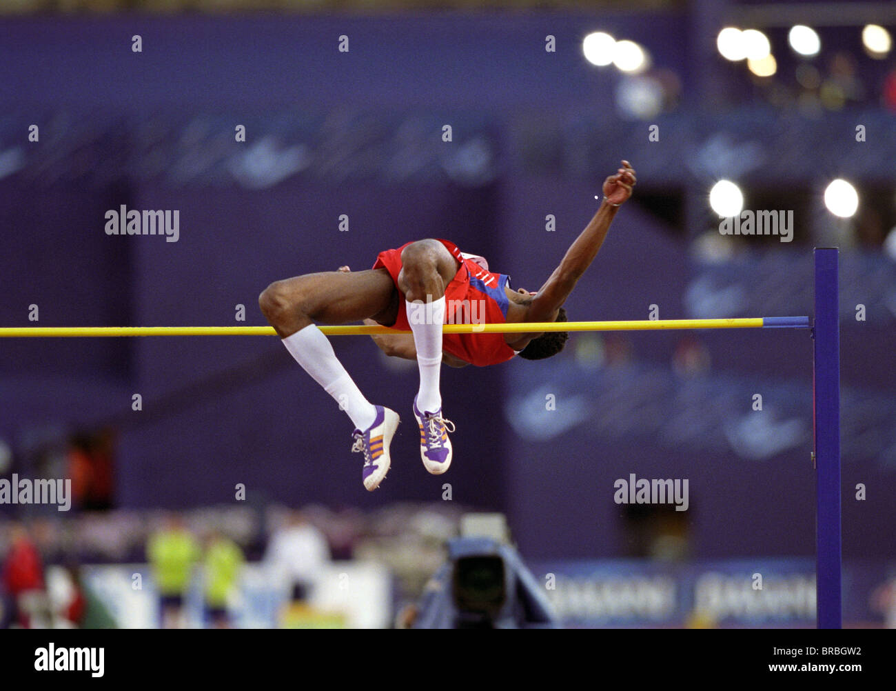 Athletics track and field sports event bar hi-res stock photography and ...