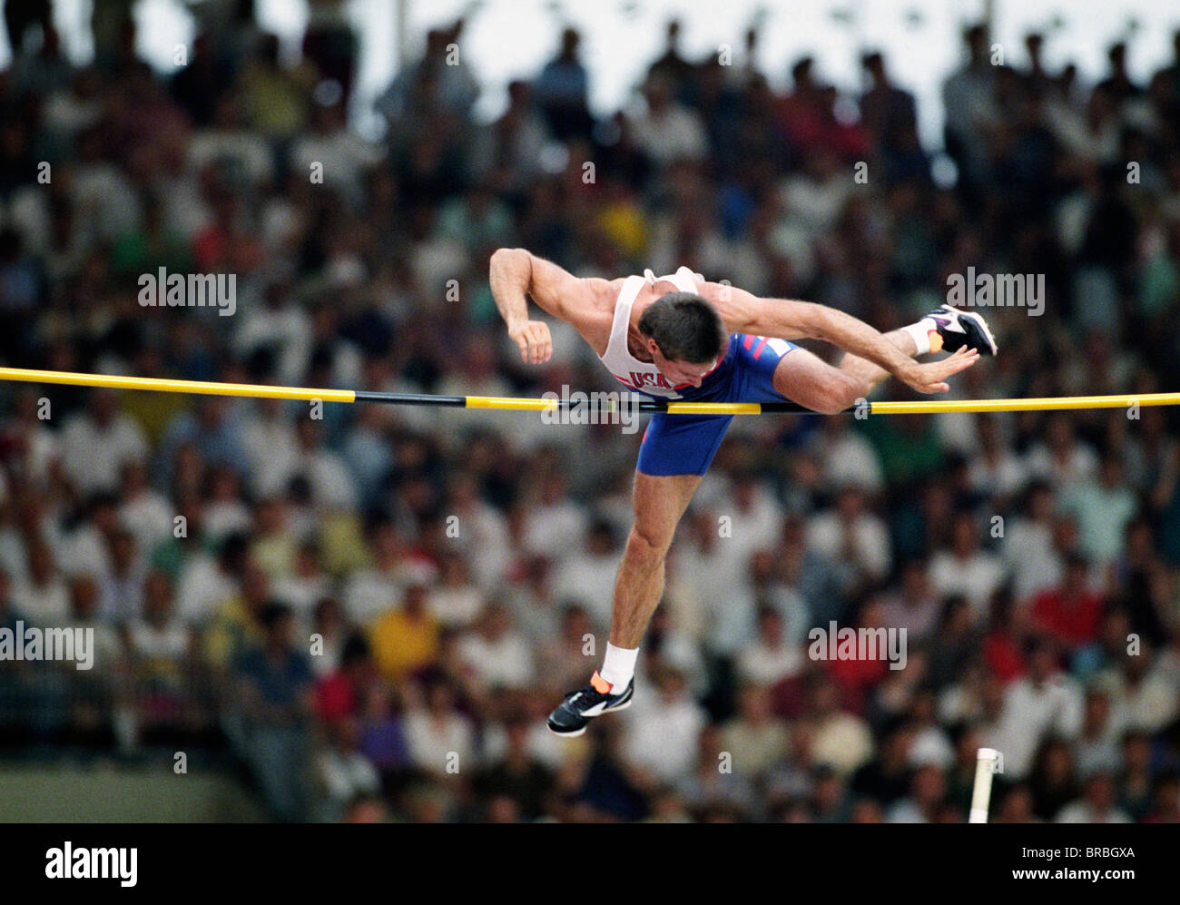 Pole vaulter bar hi-res stock photography and images - Alamy