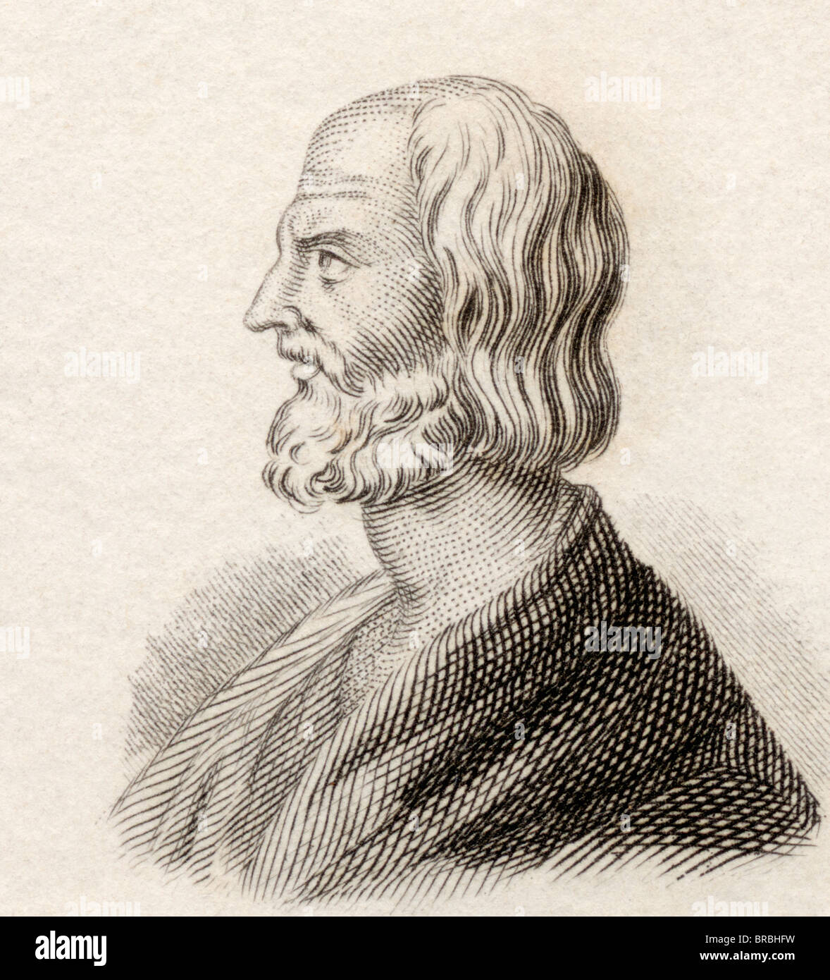 Hesiod, Greek oral poet Stock Photo - Alamy