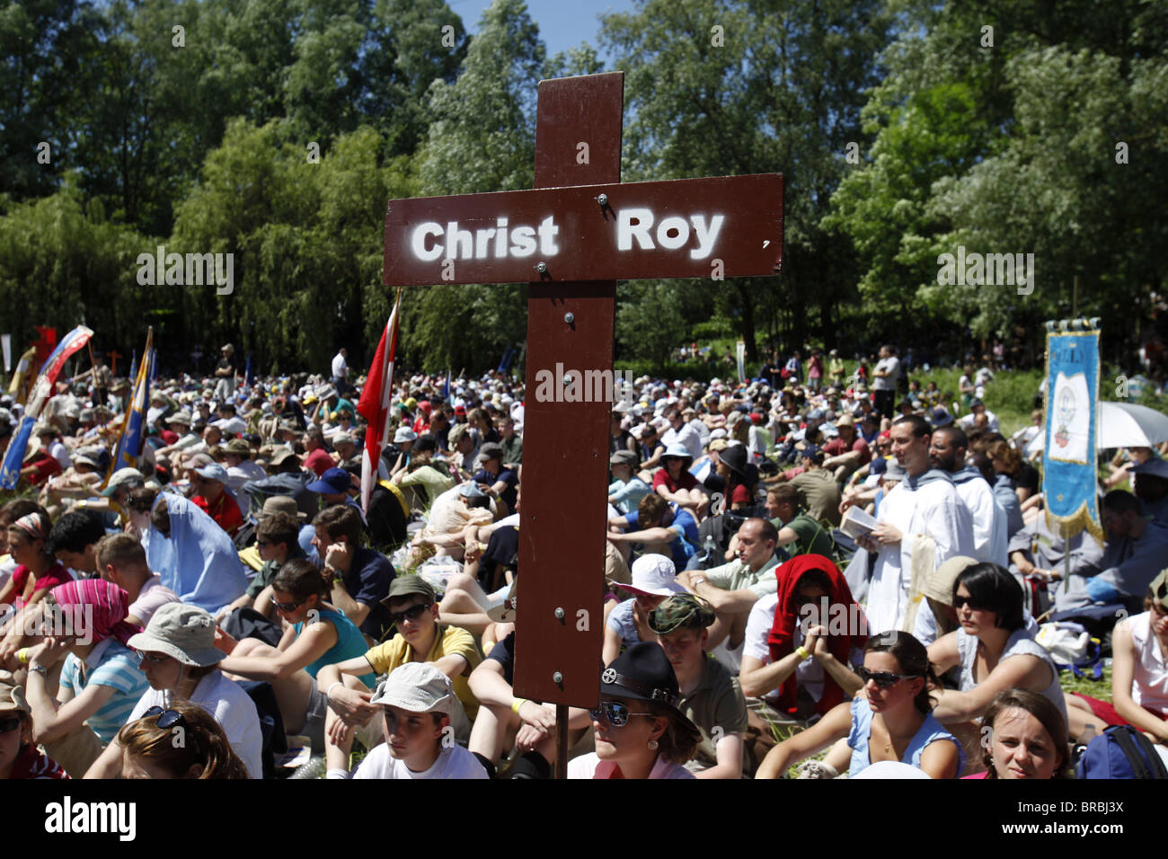 Symbols of the pilgrimage hi-res stock photography and images - Alamy