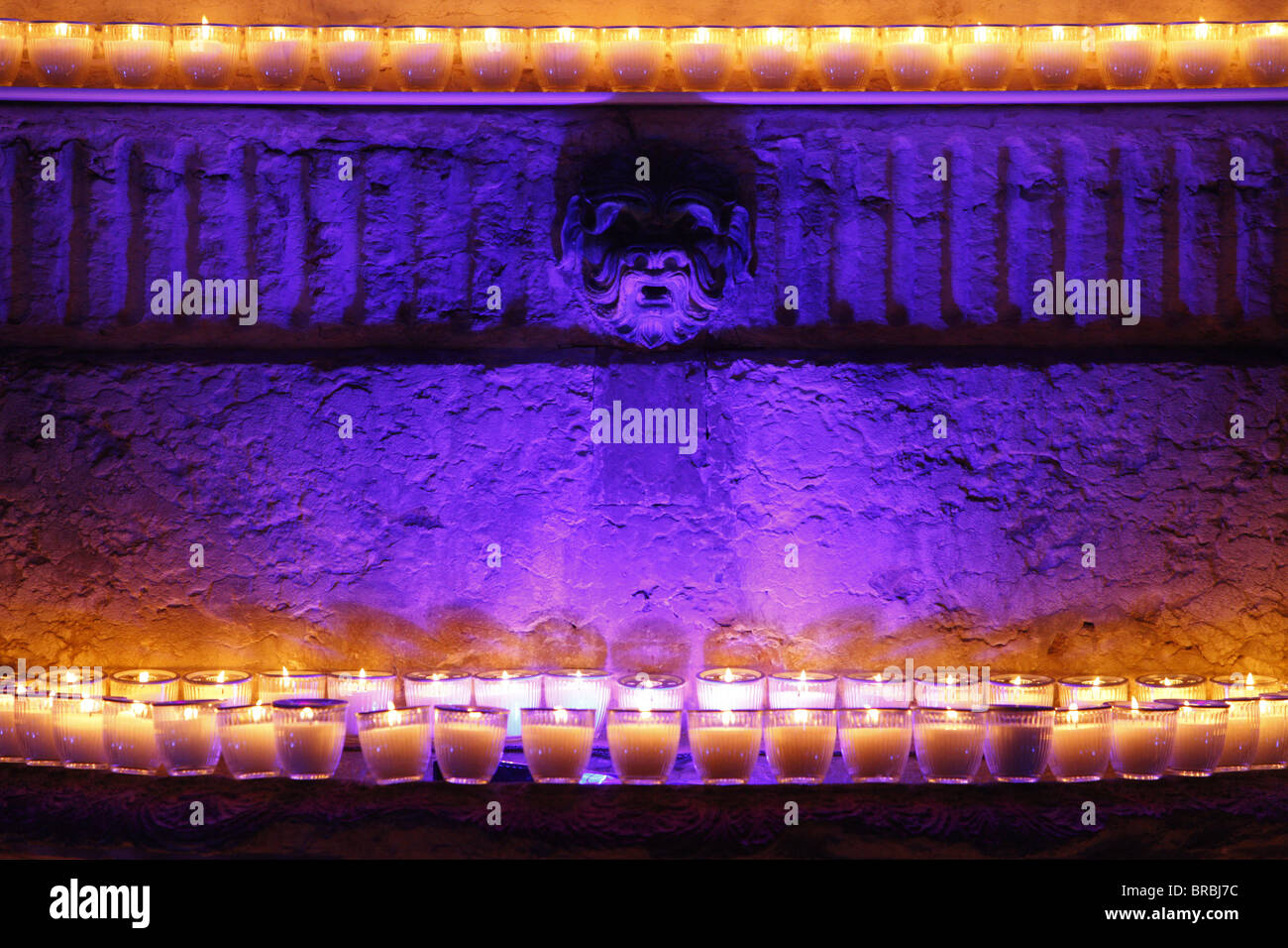 Lyon light festival candles hi-res stock photography and images - Alamy