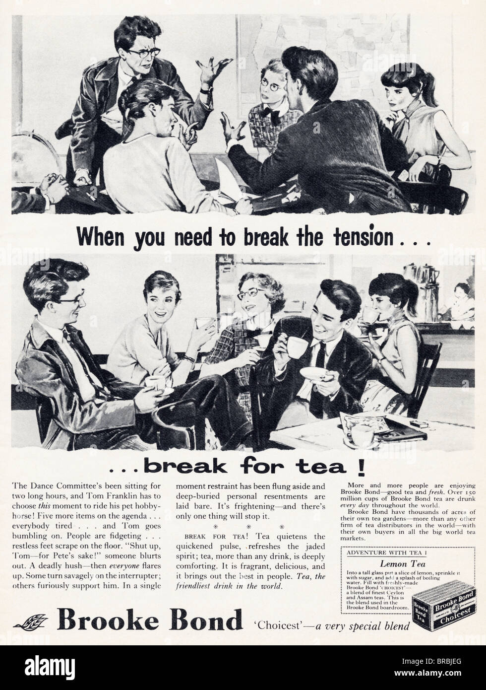 Brooke bond hi-res stock photography and images - Alamy