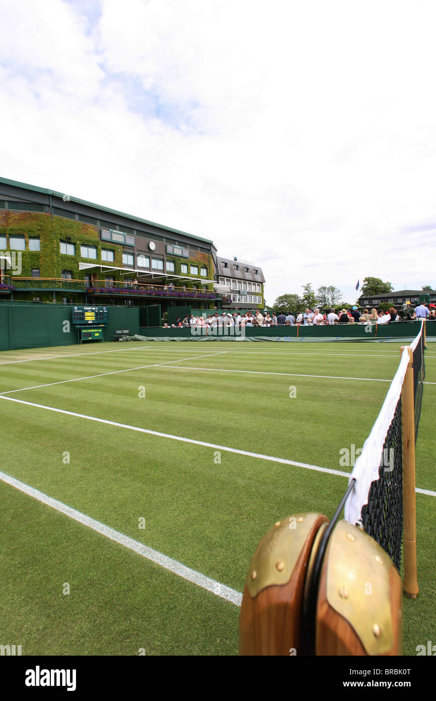 Tennis grass court no net hi-res stock photography and images - Alamy