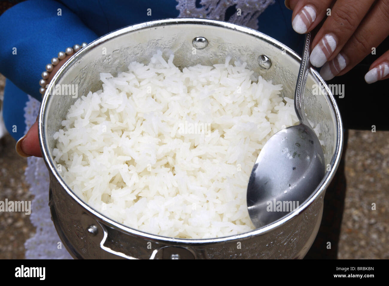 Cooked rice, Paris, France Stock Photo - Alamy