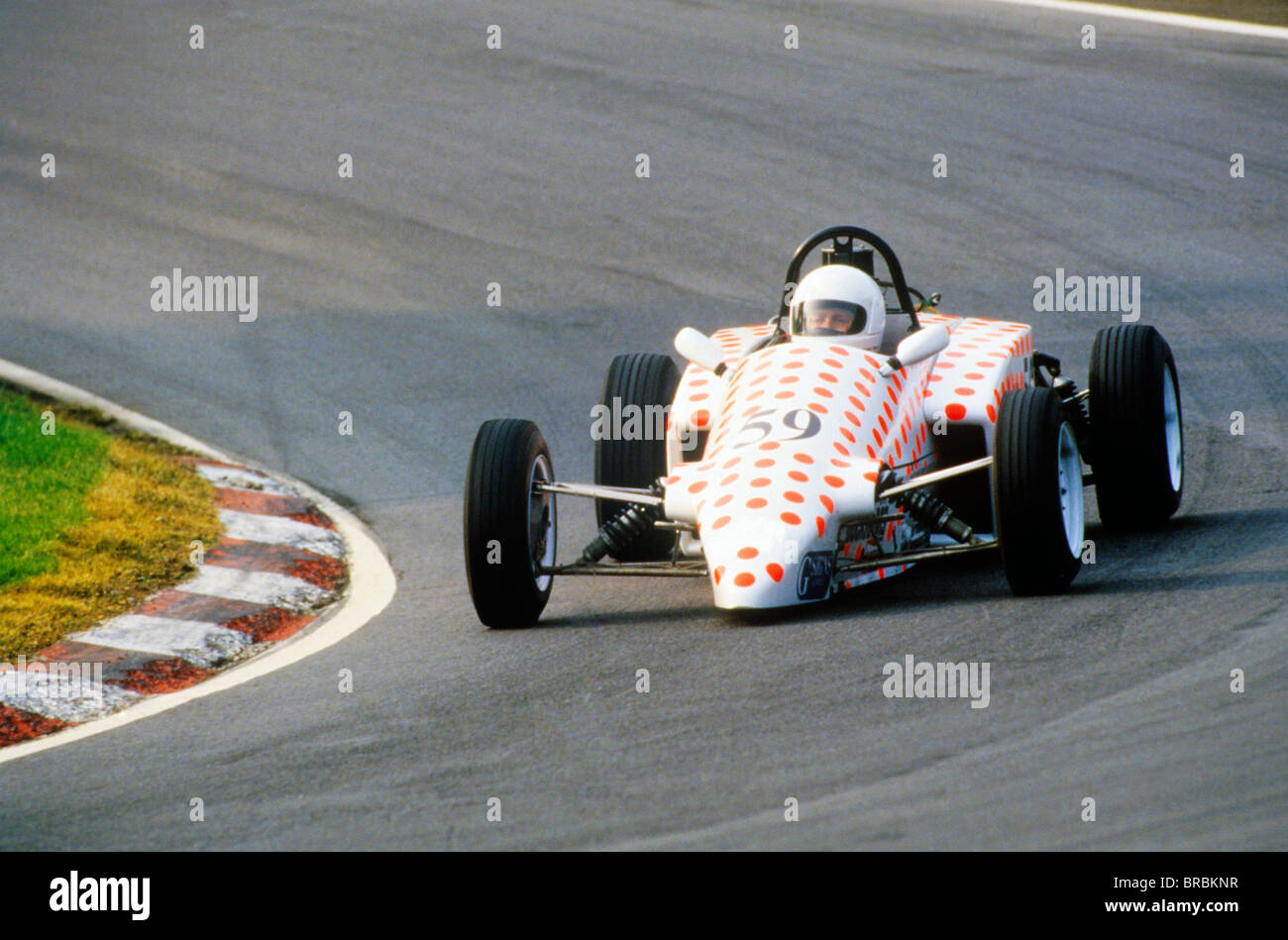 Formula one racing car corner hi-res stock photography and images - Alamy