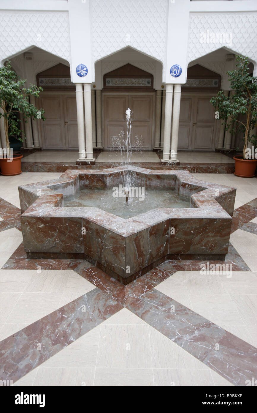 Fountain at Lyon Great Mosque, Lyon, Rhone, France Stock Photo - Alamy