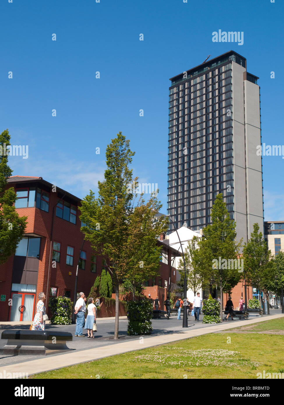 Howard Street in Sheffield City Centre, South Yorkshire England UK ...