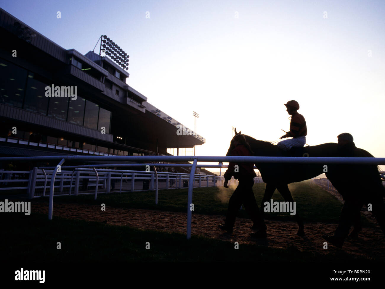 Race track stables hi-res stock photography and images - Alamy