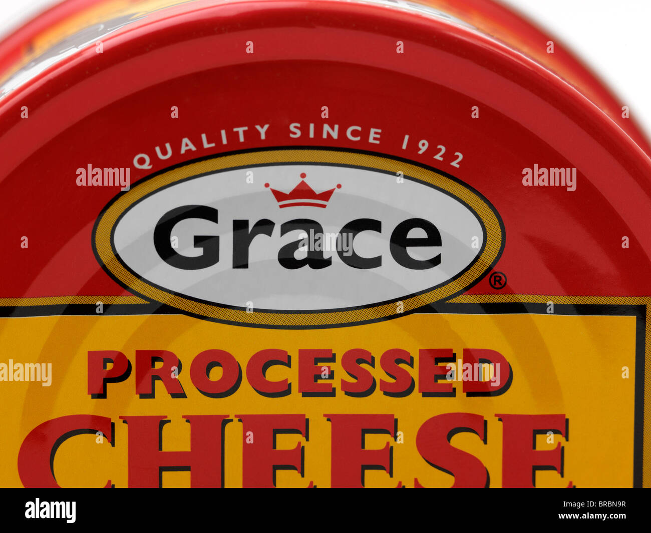 Grace, Kennedy And Company Ltd Logo On Caribbean Processed Cheese Stock ...