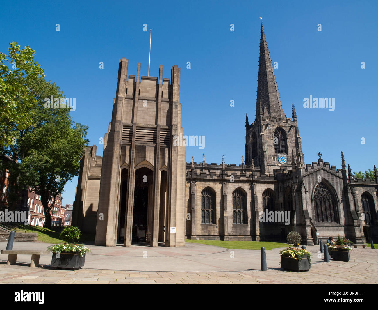 Sheffield Cathedral, South Yorkshire England UK Stock Photo - Alamy