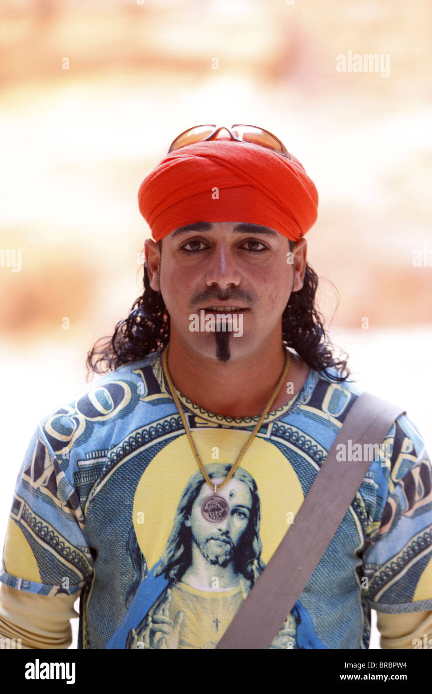 Bedouin in Petra, Jordan Stock Photo - Alamy