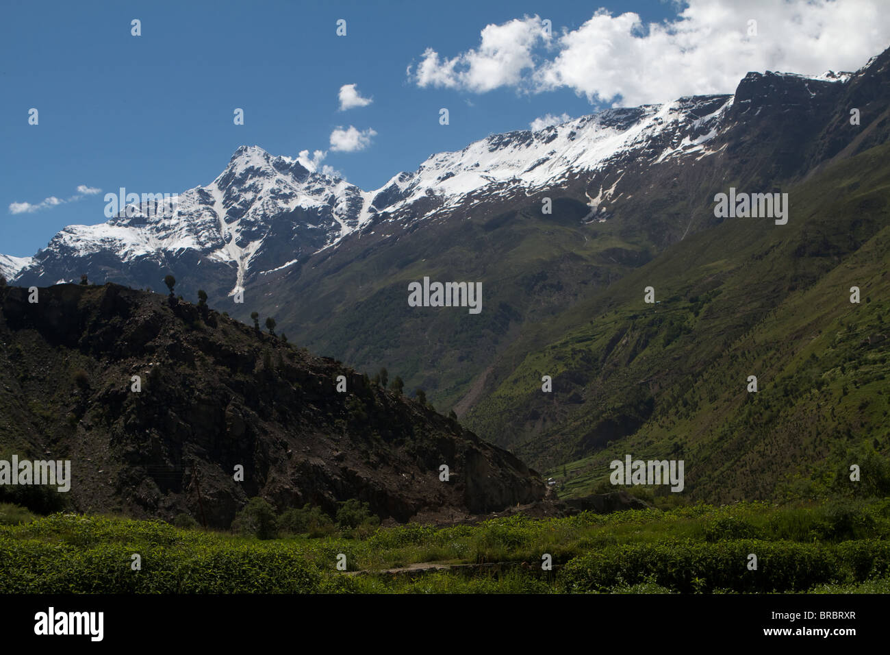 mountain in keylong Stock Photo - Alamy